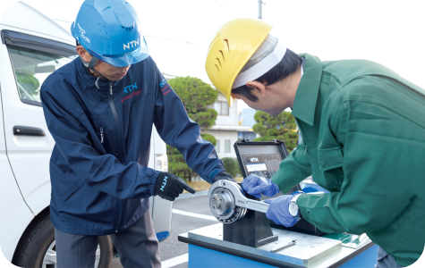 ベアリング（軸受）サービス・ソリューション：状態監視サービス｜NTN株式会社